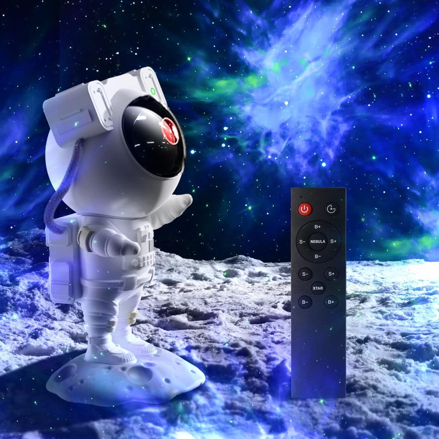 Astronaut Projector Galaxy Night Light Astronaut Nebula Space Buddy ...