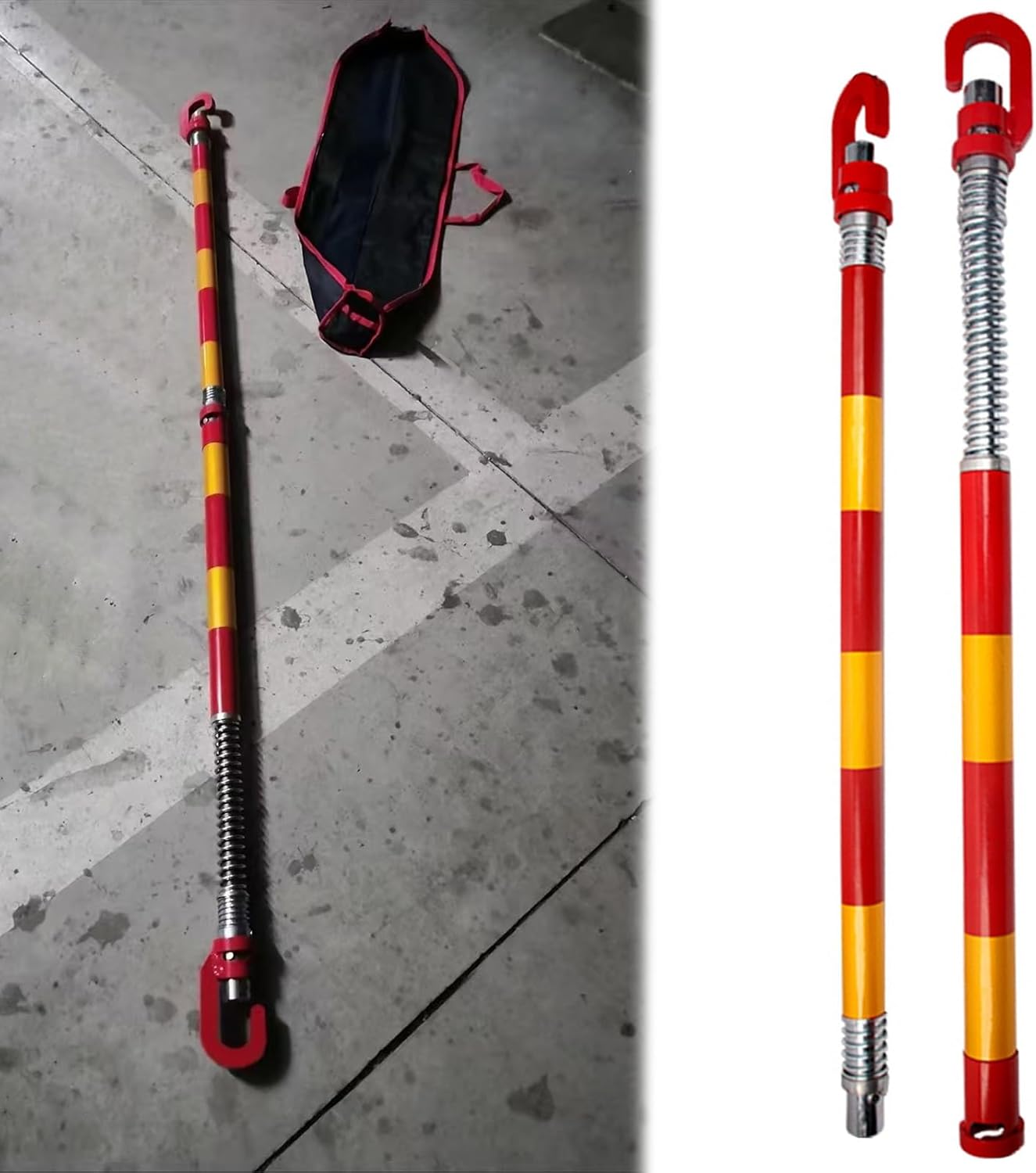 3 5 6 8 20 30 50 Tons Universal Tow Pole, Heavy Duty Towing Bar ...