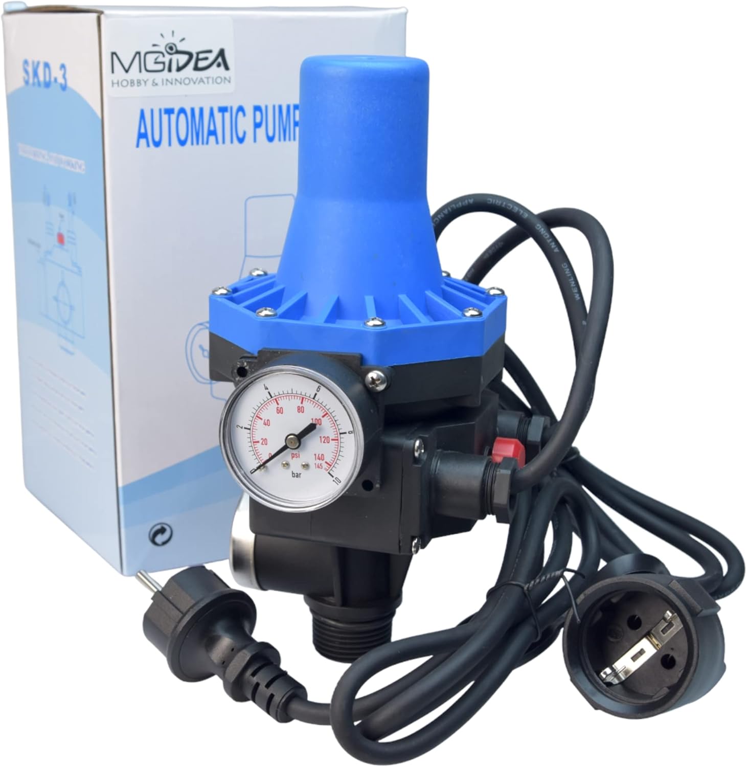 MGidea Pressostato SKD-3 230V monofase per pompa autoclave domestica ...