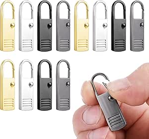 Amazon.com: 12 PCS Zipper Pull Replacement Detachable Zipper Pull Tabs ...