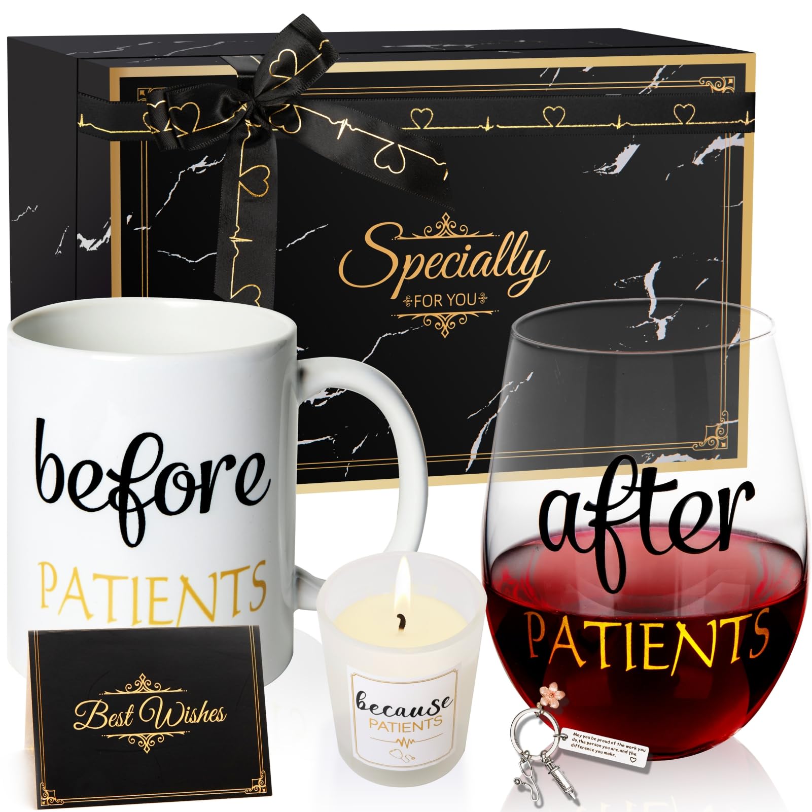Amazon.com | Before Patients After Patients Because Patients Gift Set ...