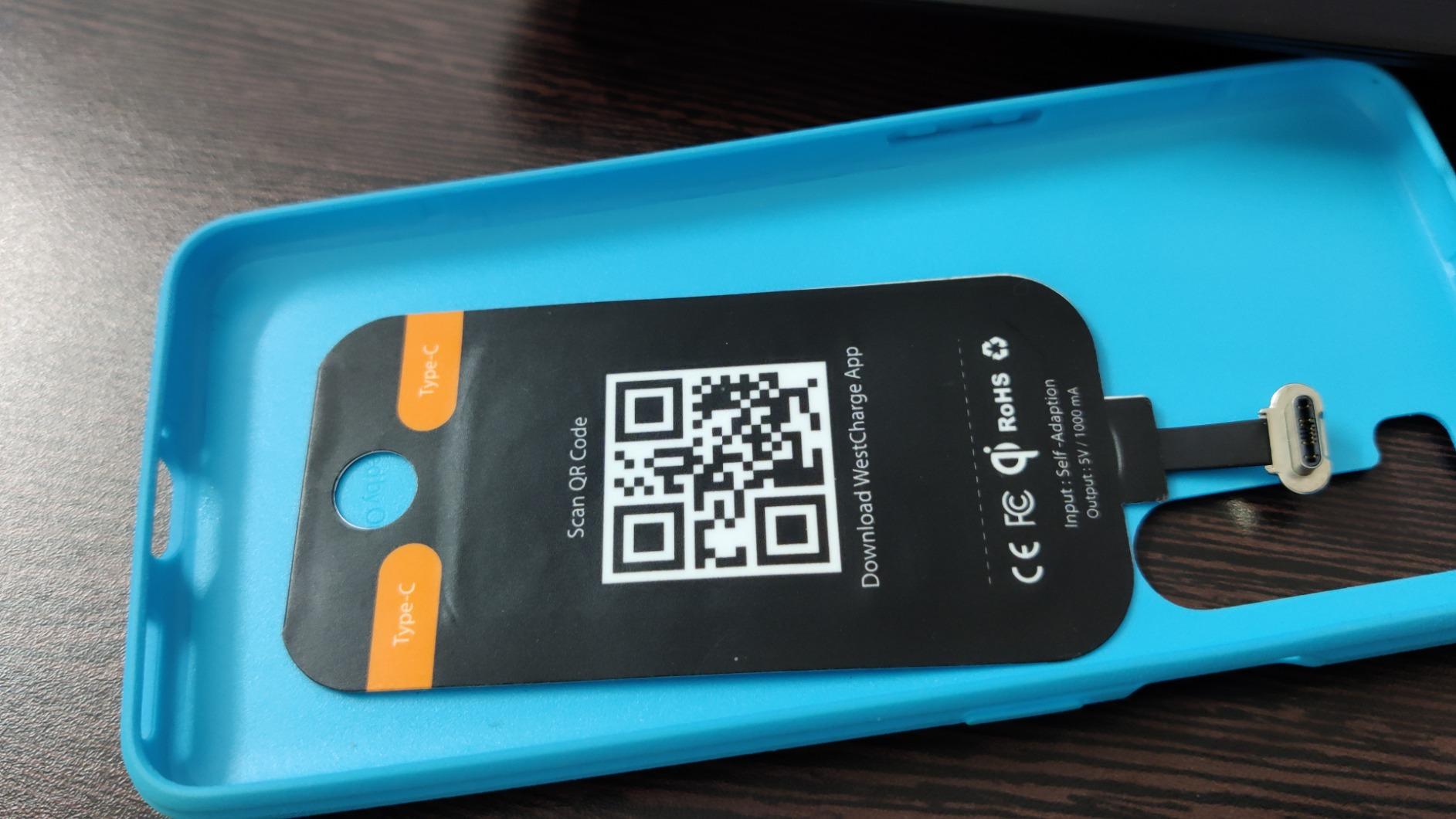 WestCharge ® Wireless Charger Receiver Converter Type B, Qi Wireless ...