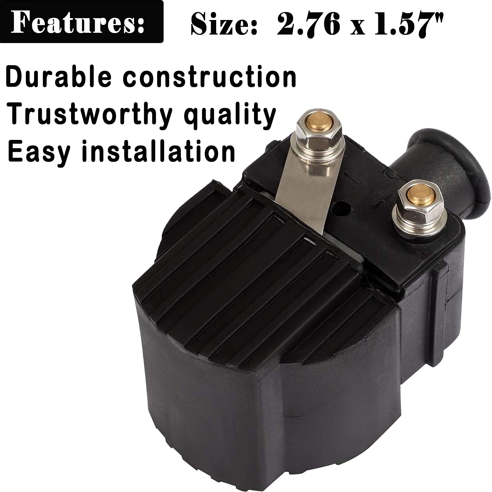 Snapklik.com : 1 Pack Mercury Outboard Ignition Coil Sierra 18-5186 ...