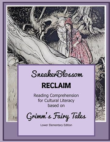 SneakerBlossom Reclaim: Reading Comprehension for Cultural Literacy ...
