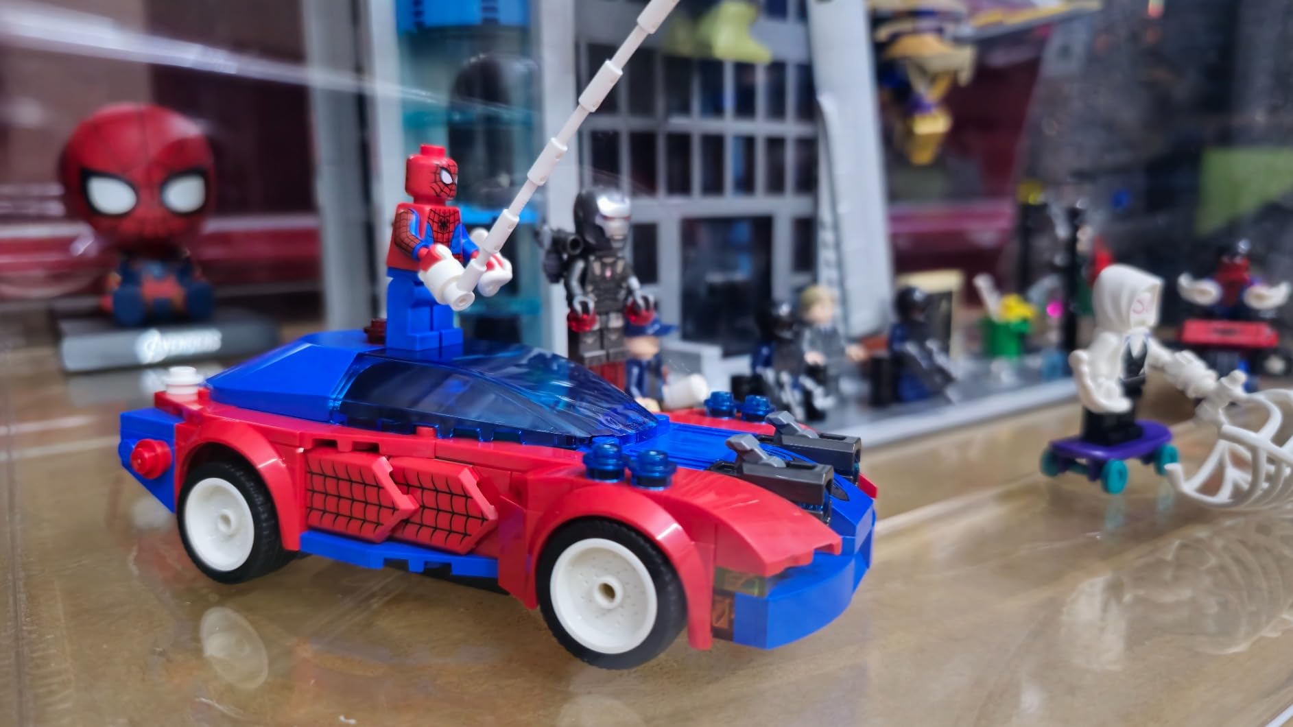 LEGO Marvel Spider-Man Race Car & Venom Green Goblin 76279 (227 Pieces ...