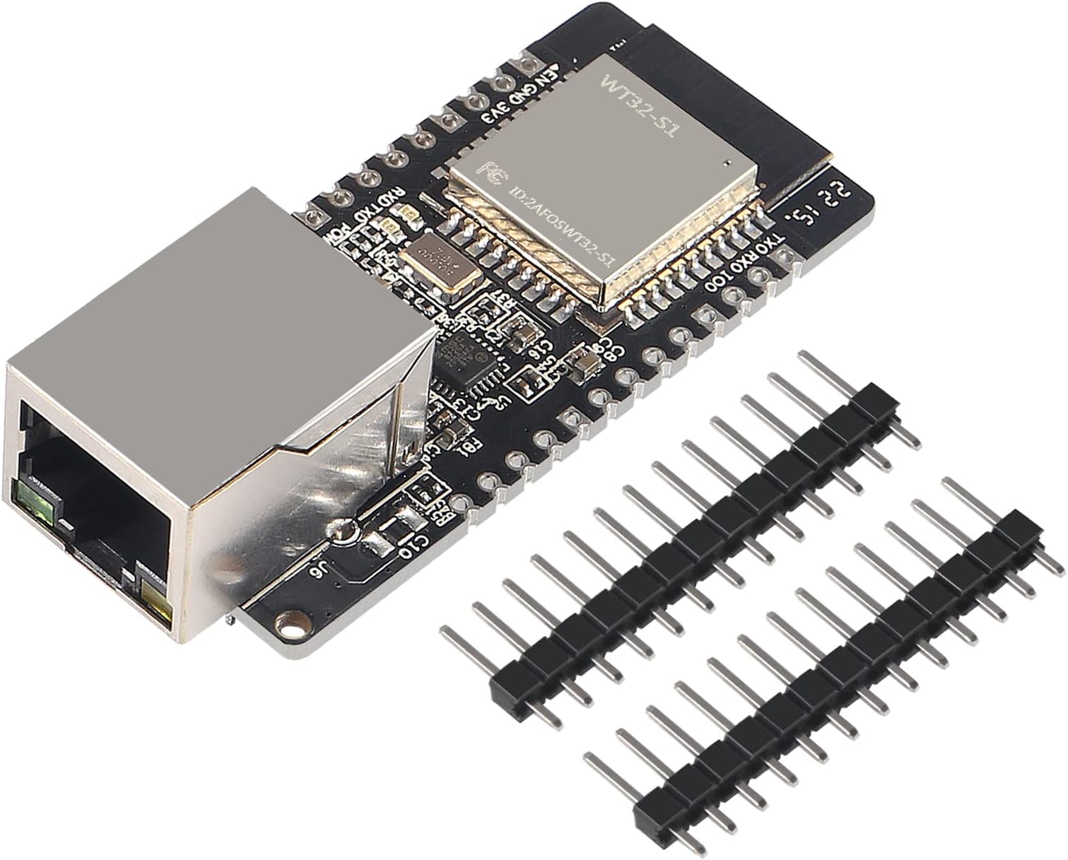 Amazon.com: DWEII 2 Pack WT32-ETH01 ESP32 Module Ethernet WiFi ...