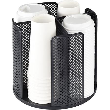 Amazon.com: Mindspace Cup and Lid Holder | Coffee Cup Dispenser for ...