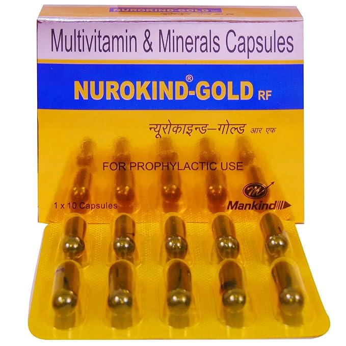 Nurokind Gold - Strip of 10 Capsules : Amazon.in: Health & Personal Care