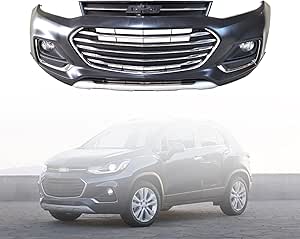Amazon.com: Front Bumper Cover Upper & Lower Grille Repalcement For ...