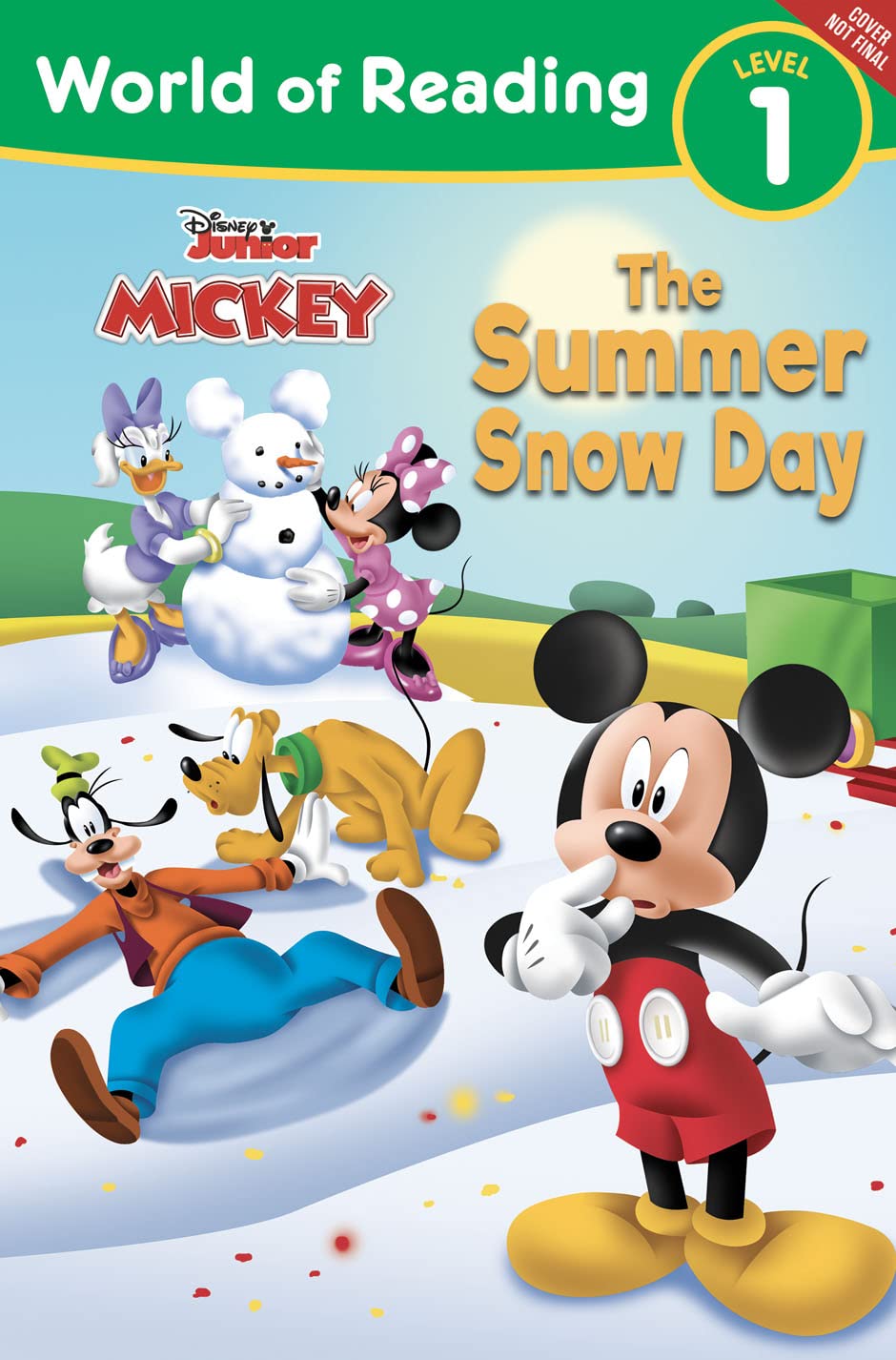 Amazon.com: World of Reading: Mickey Mouse Funhouse: The Summer Snow ...
