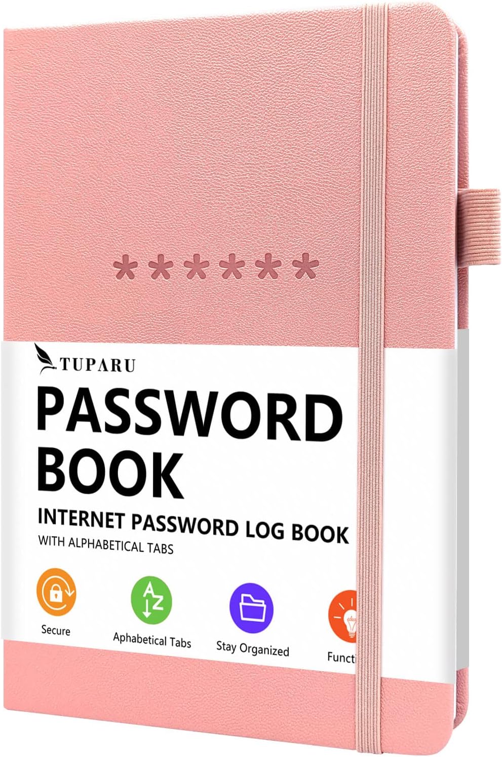 Amazon.com : Password Book with Alphabetical Tabs – Hardcover Internet ...