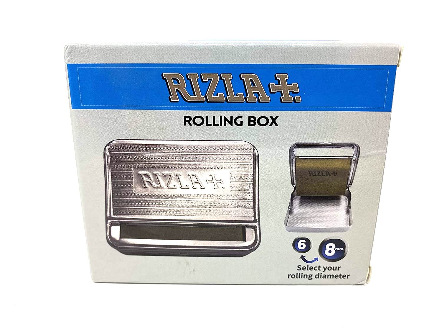 Rizla Metal Automatic Rolling Tin, Great for Rolling Rizla Papers ...