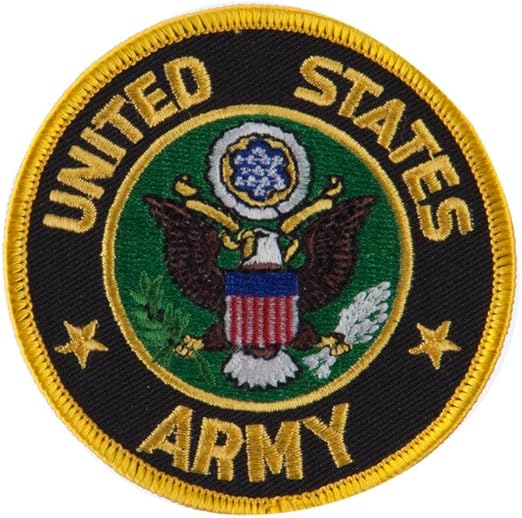 Army Circular Shape Embroidered Military Patch - Army OSFM : Amazon.ca ...