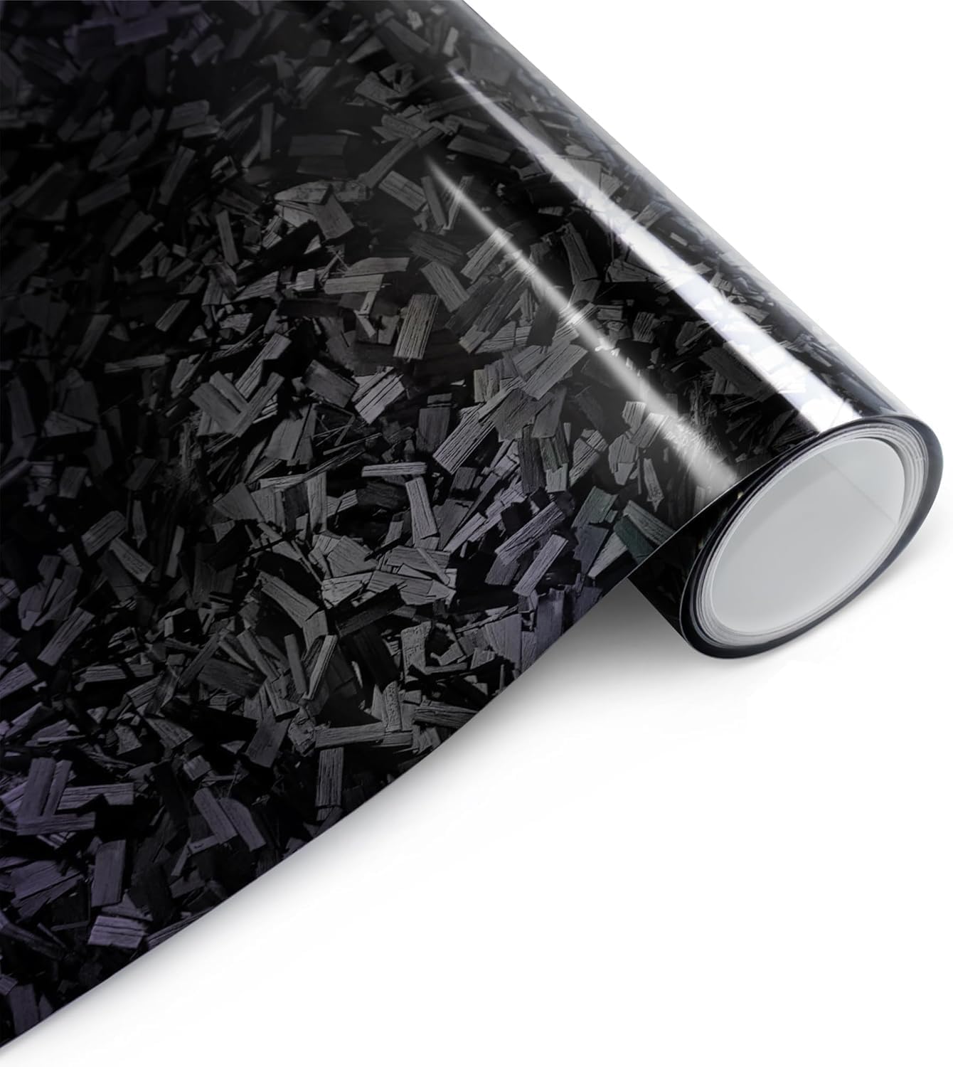 Forged Carbon Folie, 150 * 30cm Schwarz Autofolie, Arespark ...