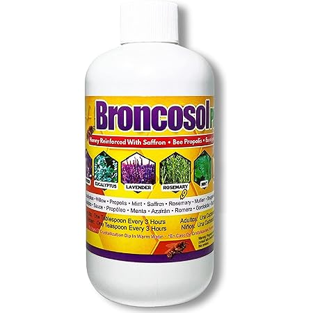 Amazon.com: 6pk - Broncolin With Propolis - Honey Syrup - Natural ...