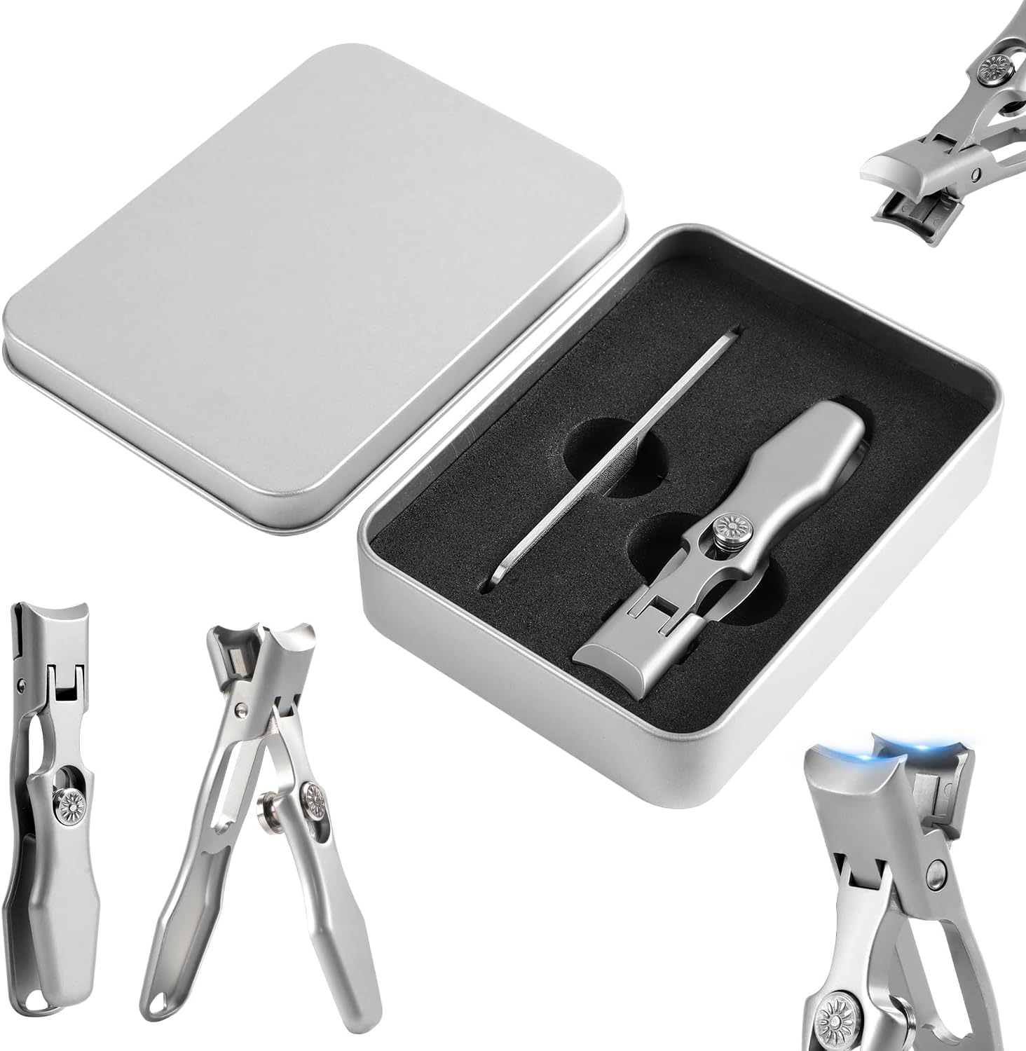 Amazon.com : Nail Clipper，Satismoon Nail Clipper，Professional Nail ...