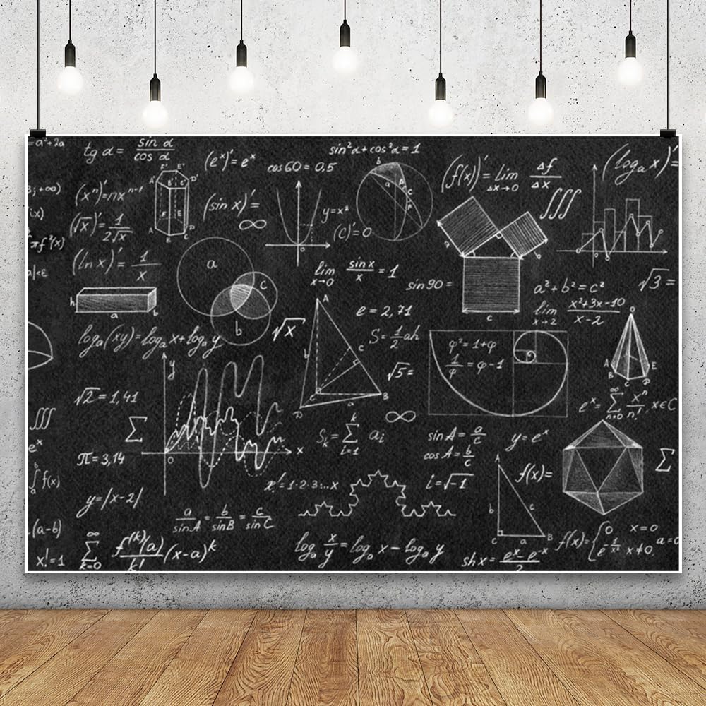 Leyiyi 10x7ft Blackboard Backdrop Mathematics Nepal | Ubuy