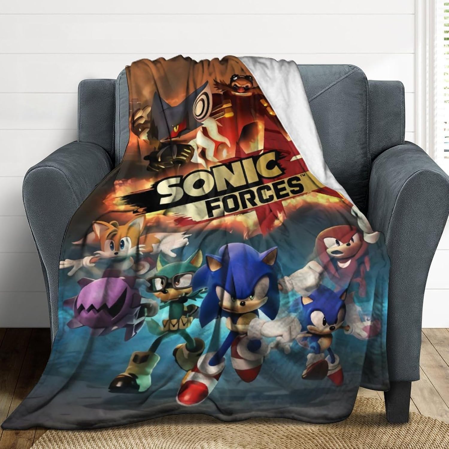 Amazon.com: Anime Kids Throw Blanket, Super Knuckles Boys Girls ...