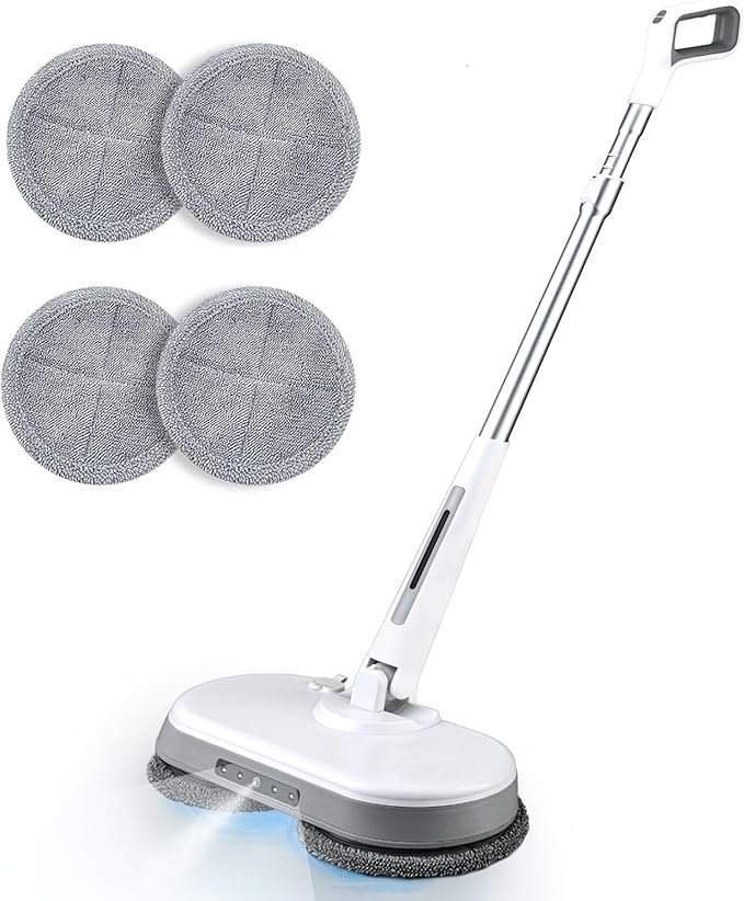 Amazon.com - Cordless Electric Mop, Dual Motor Powerful Spin Mop 2600 ...