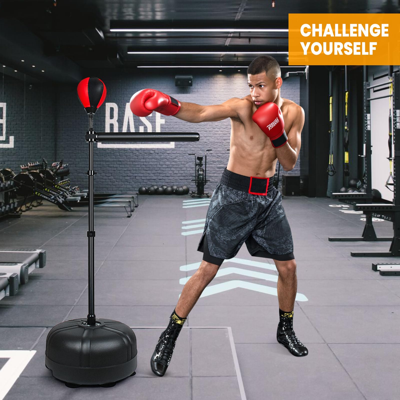 Snapklik.com : INNOLIFE Adjustable Boxing Bar, Punching Bag