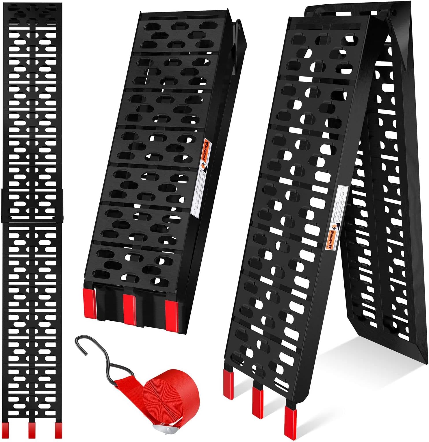 Alu Auffahrrampe Auffahrschiene Verladerampe Rampe Set 21x150 cm ...