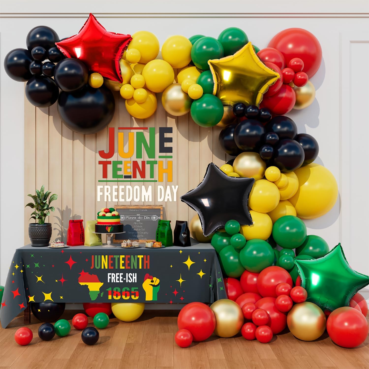 Amazon.com: Party Zone Jamaican Reggae Party Rasta Latex Balloons – 12 ...