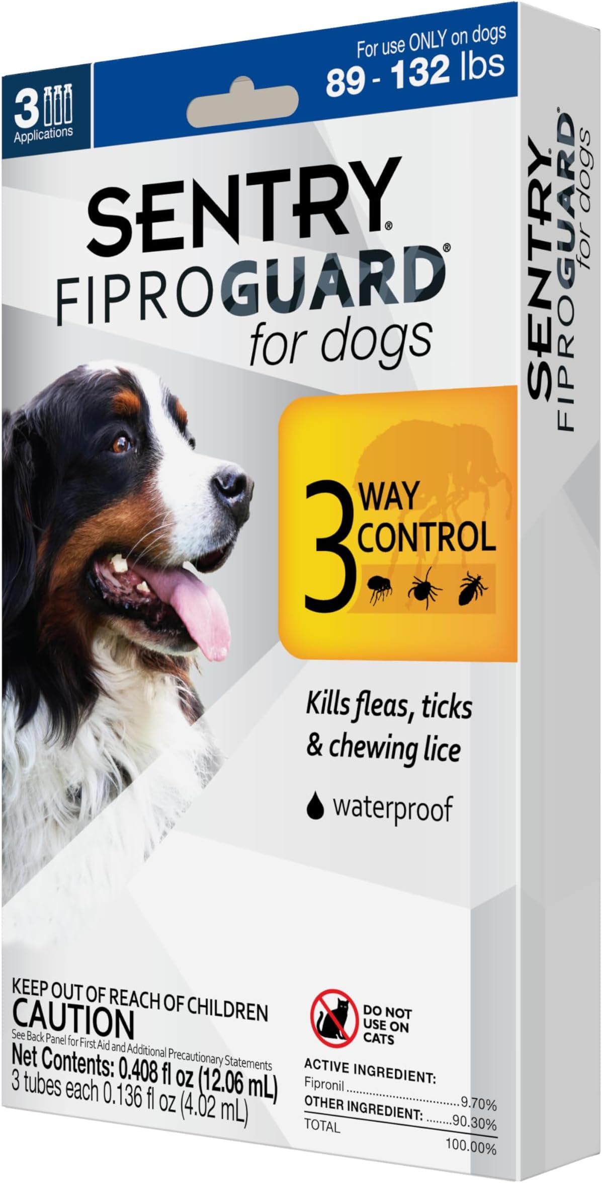 Amazon.com: Sentry FIPROGUARD Plus for Dogs & Puppies 4-22 lbs. Topical ...