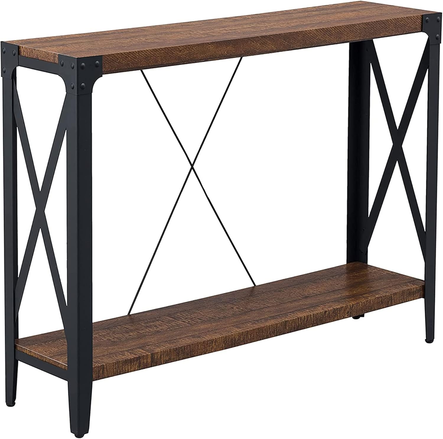 OKD Console Table, 46 Inch Industrial Narrow Entryway Table, Entrance ...
