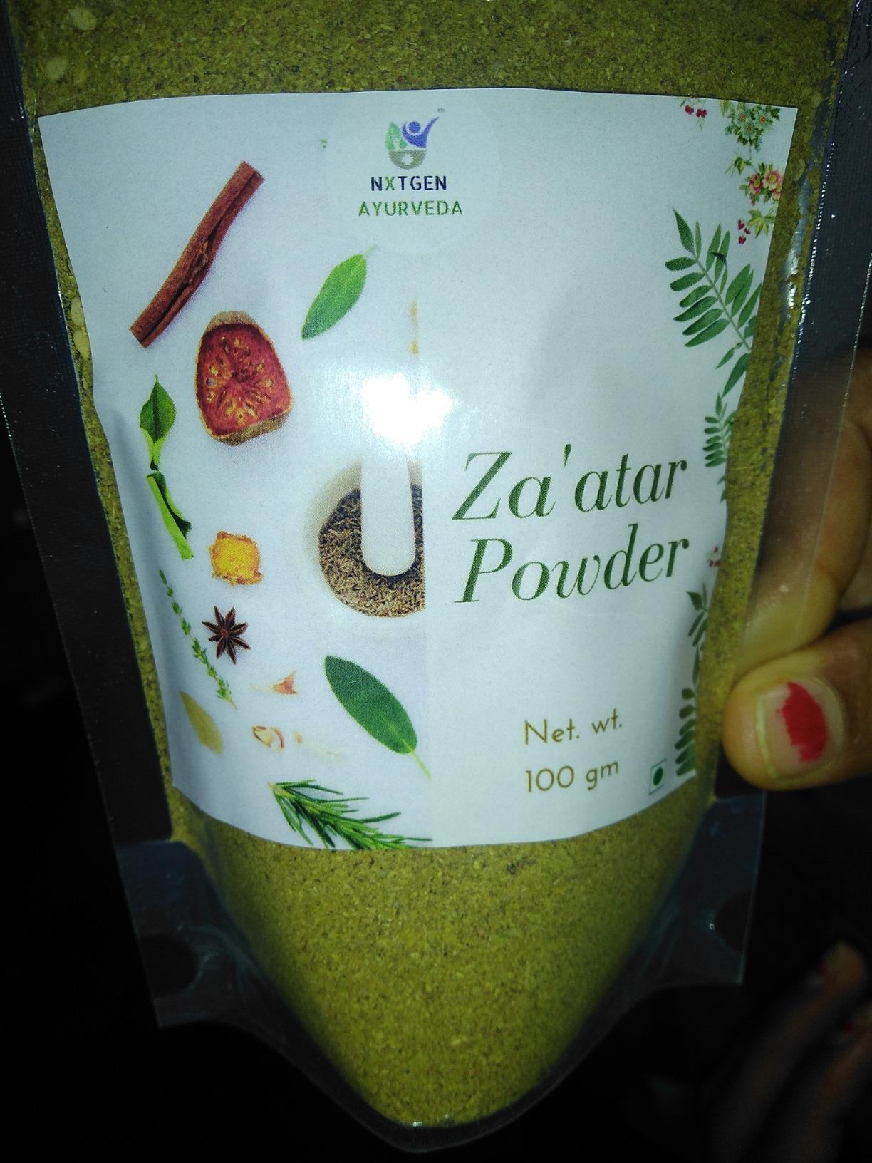 Nxtgen Ayurveda Zaatar Powder - 100g : Amazon.in: Grocery & Gourmet Foods