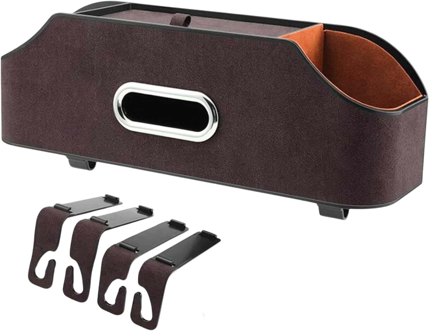 HomeEssentials Car Headrest Backseat Organizer with Cup Holder ...