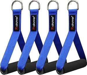 Amazon.com: Coolrunner 2 Pair Resistance Band Handles Grips Fitness ...
