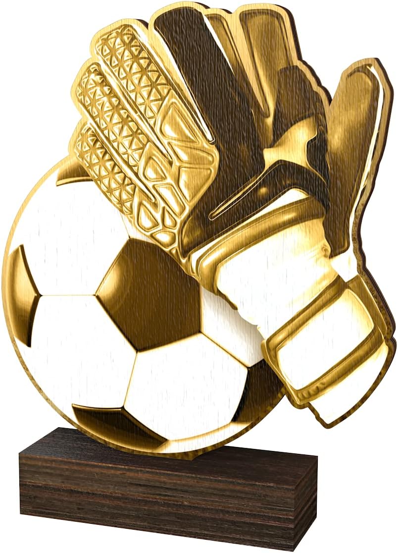 Trophy Monster Wooden Classic Sierra Football Goalkeeper Trophy FREE ...