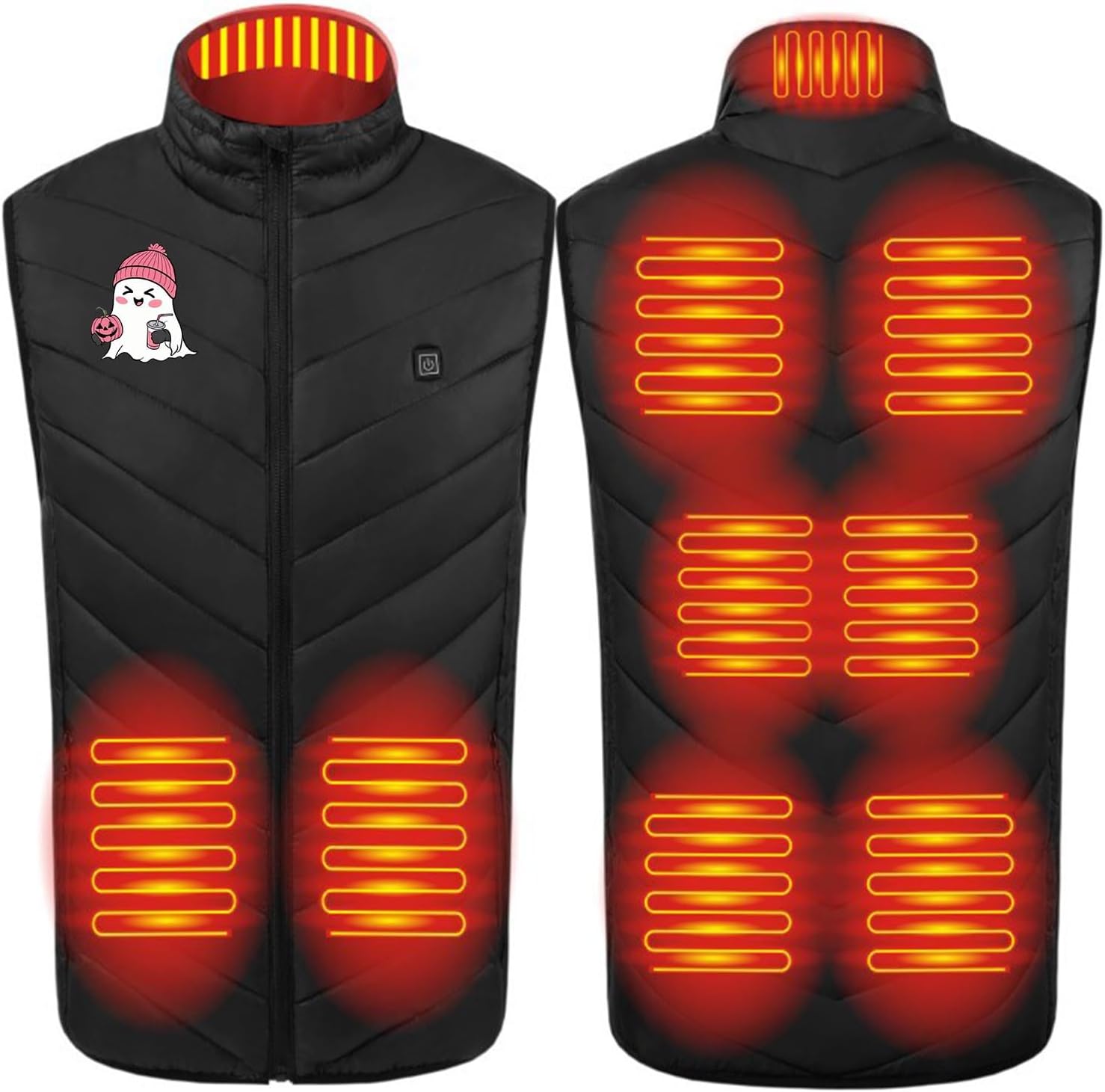 Heated Vest for Men and Women Plus Size USB Rechargeable Heating ...