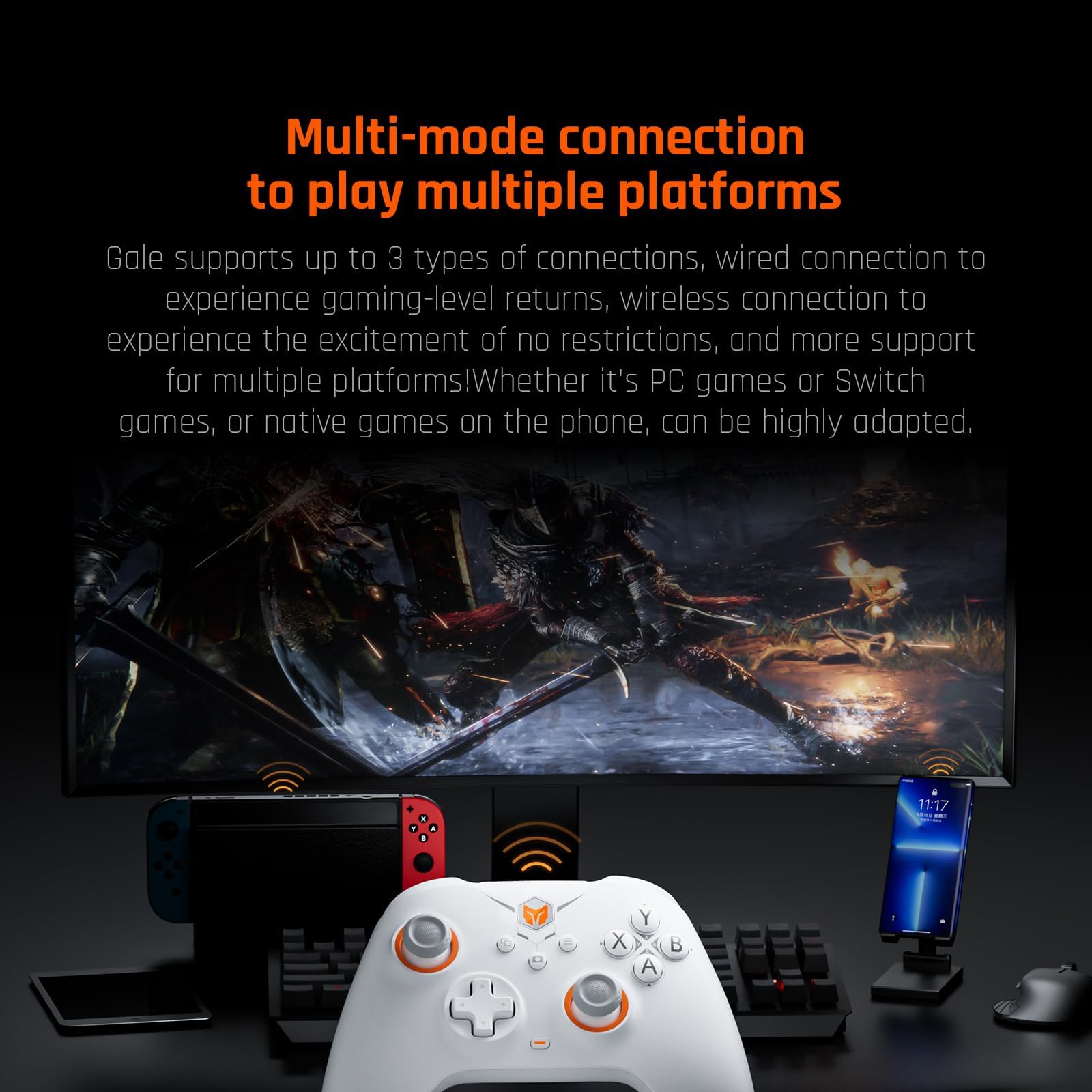 Snapklik.com : BIGBIG WON Wireless Controller Gale PC Controllers ...