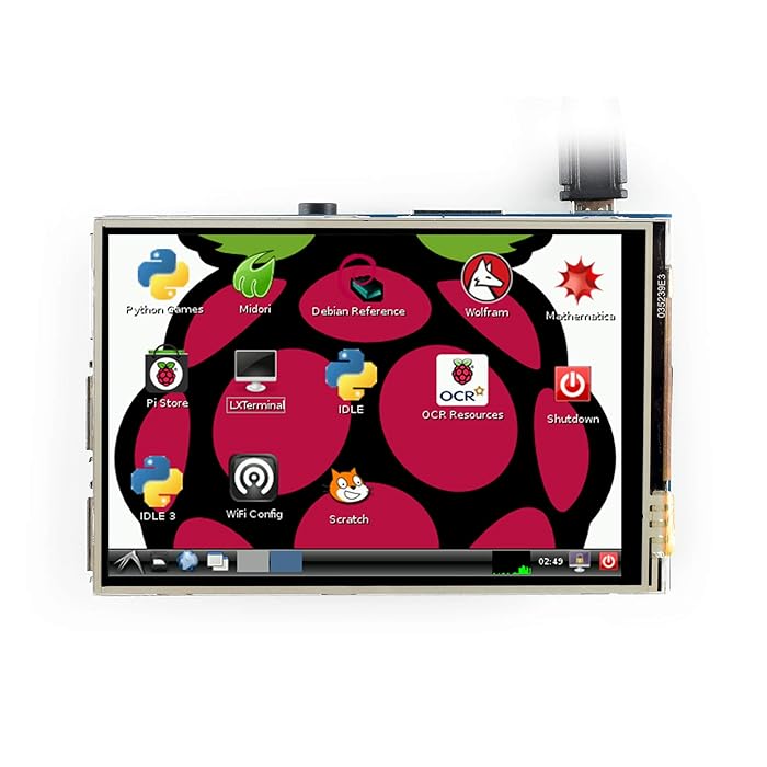 Buy TOP1 Raspberry Pi 3.5inch Resistive Touch Display (A) 480×320 ...