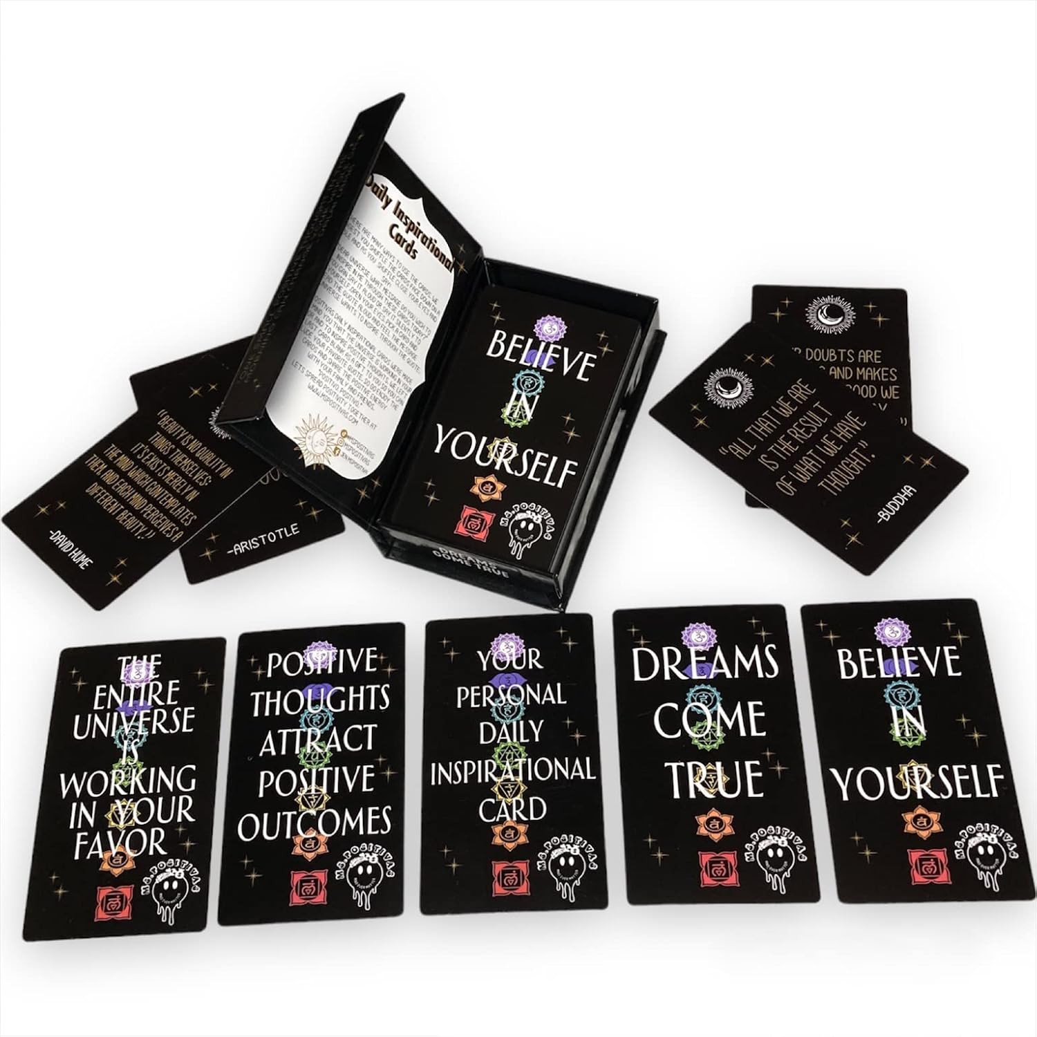 Amazon.com : Daily Inspirational Cards inspire Positivity-Positive ...