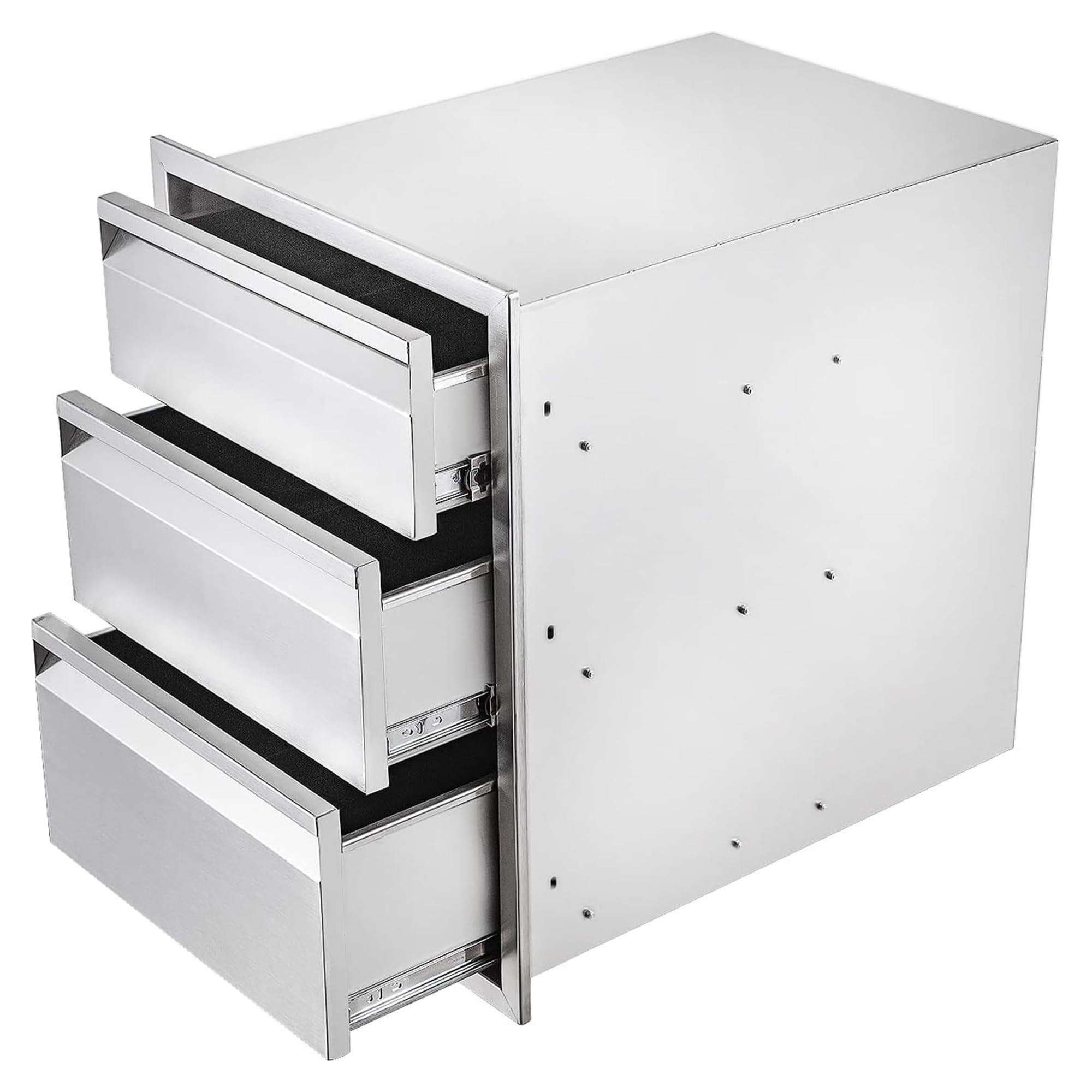 Amazon.com : Outdoor Kitchen Drawers Stainless Steel, Flush Mount BBQ ...