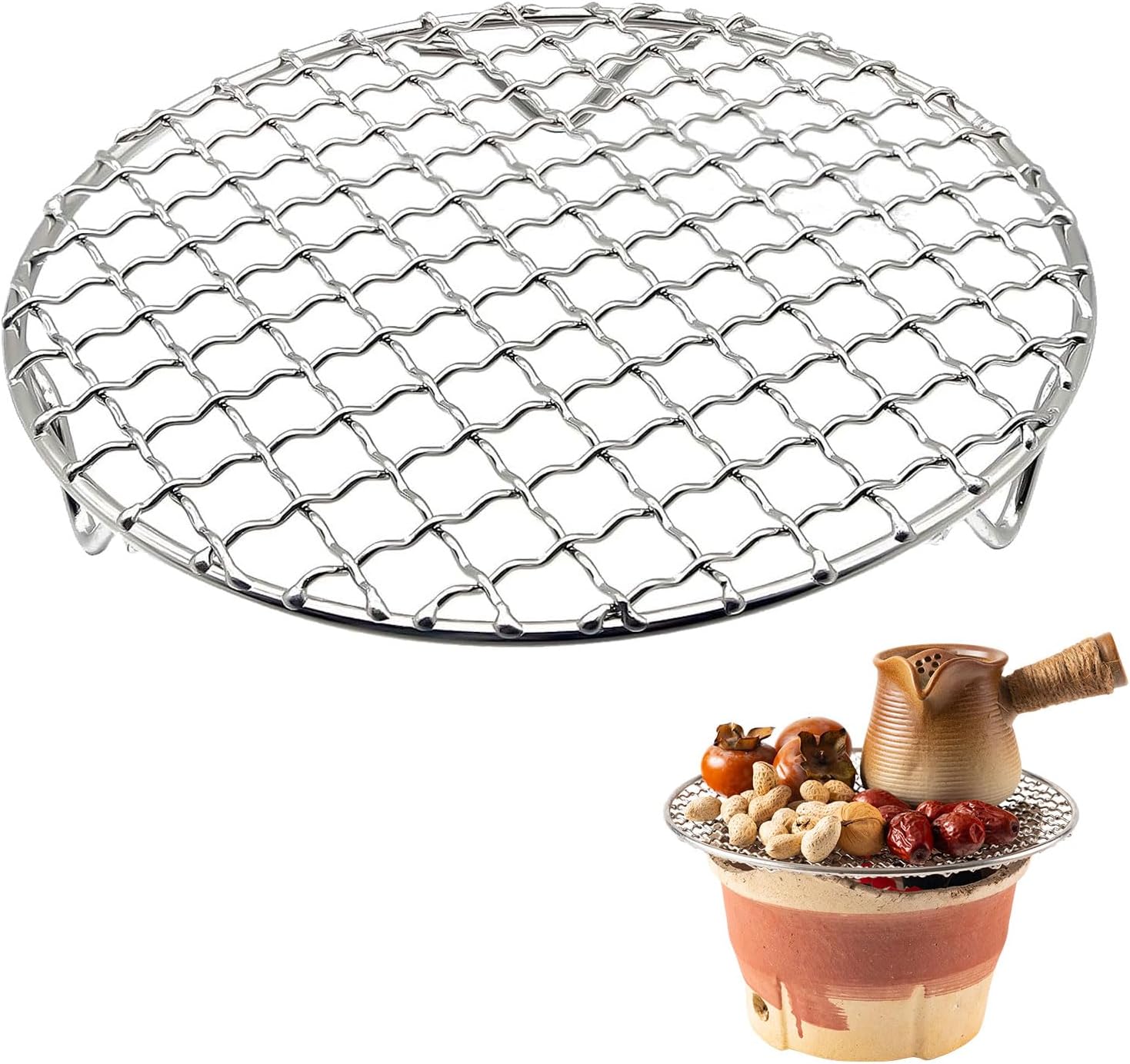 Amazon.com: 6-Inch Round Cooling Rack,Wire Rack For Cooking,Cooling ...
