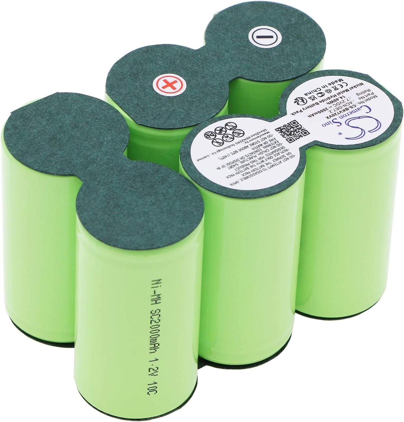 PRUVA Battery Compatible with Black&Decker Dustbuster DV7205N H2 ...