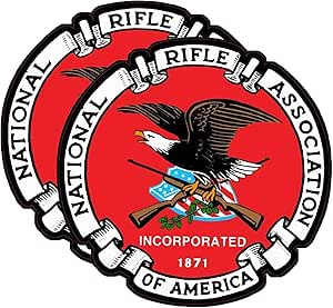 Amazon.com - eDesign 2-Pack NRA National Rifle Association Sticker 2nd ...