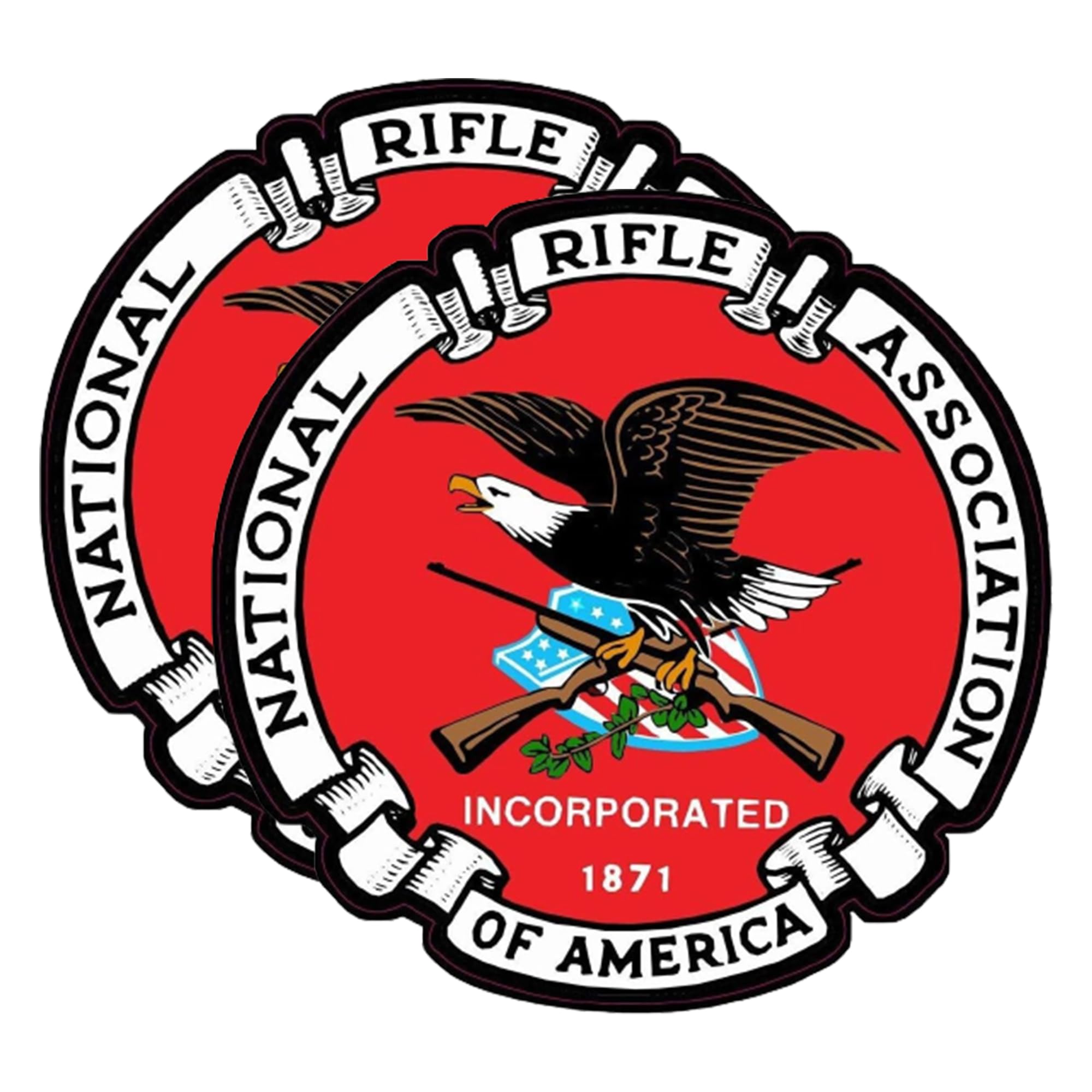 Amazon.com - eDesign 2-Pack NRA National Rifle Association Sticker 2nd ...