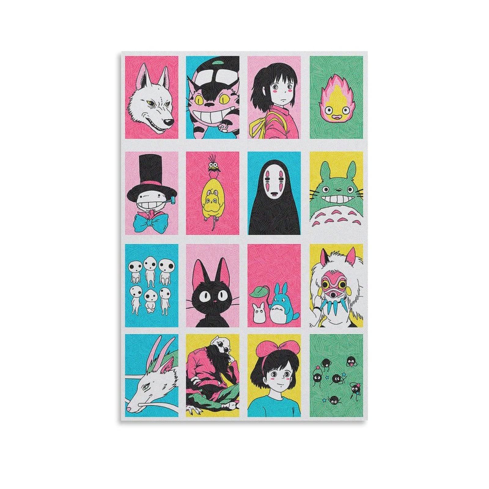 Amazon.com: anime posters Wall Art Picture Painting Poster Canvas Print ...