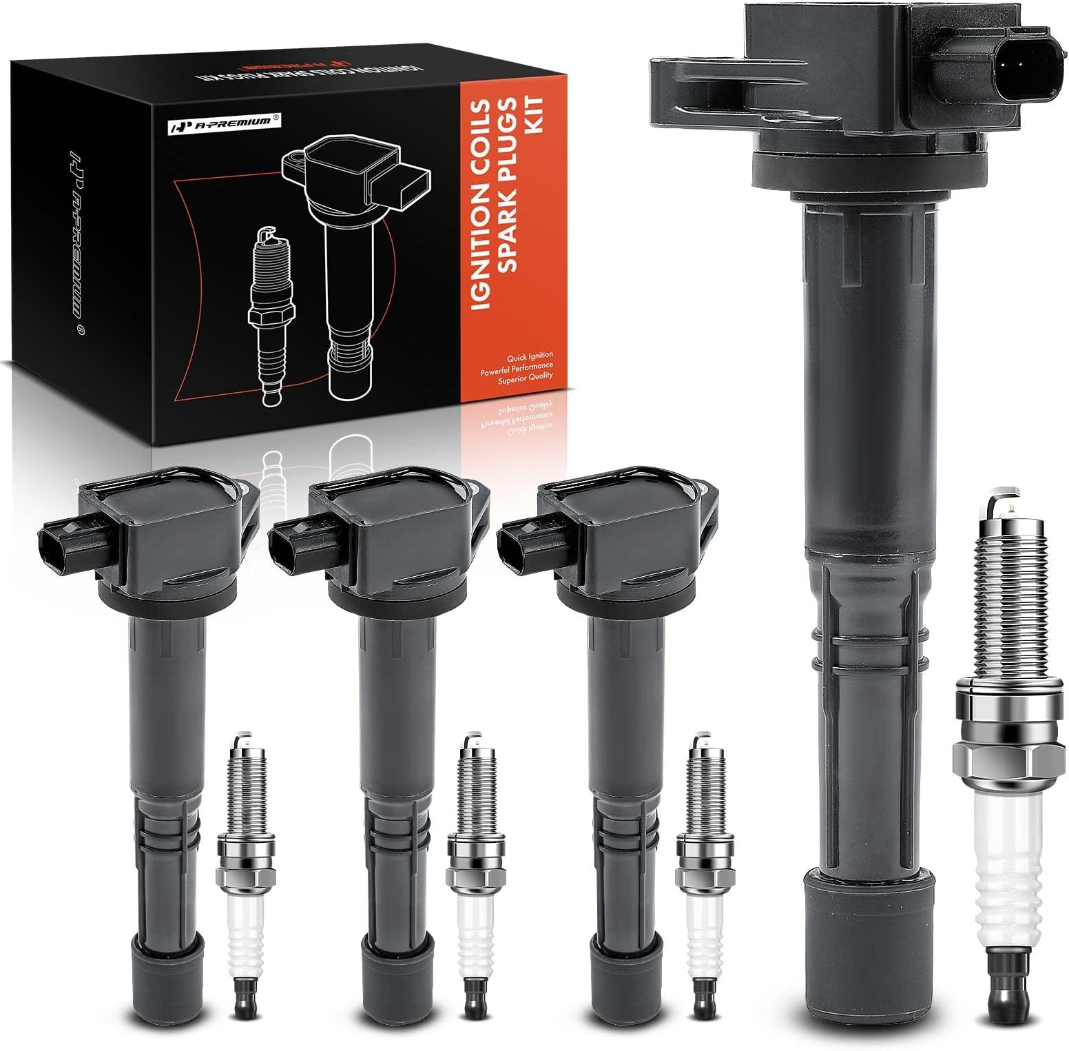 Amazon.com: Ignition Coil Pack of 4 Ignition Coil 2.4LCompatible With ...