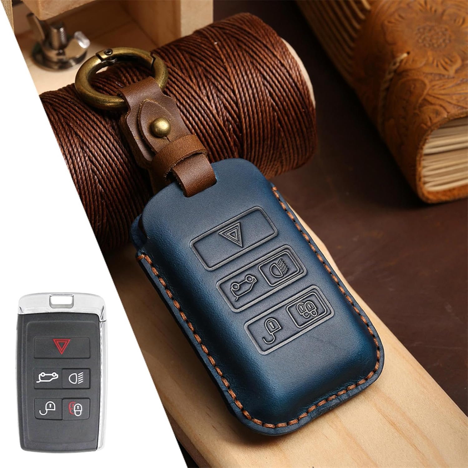 Amazon.com: UTOYA Car Key Case Holder Keychain,Fit for Land Rover Range ...
