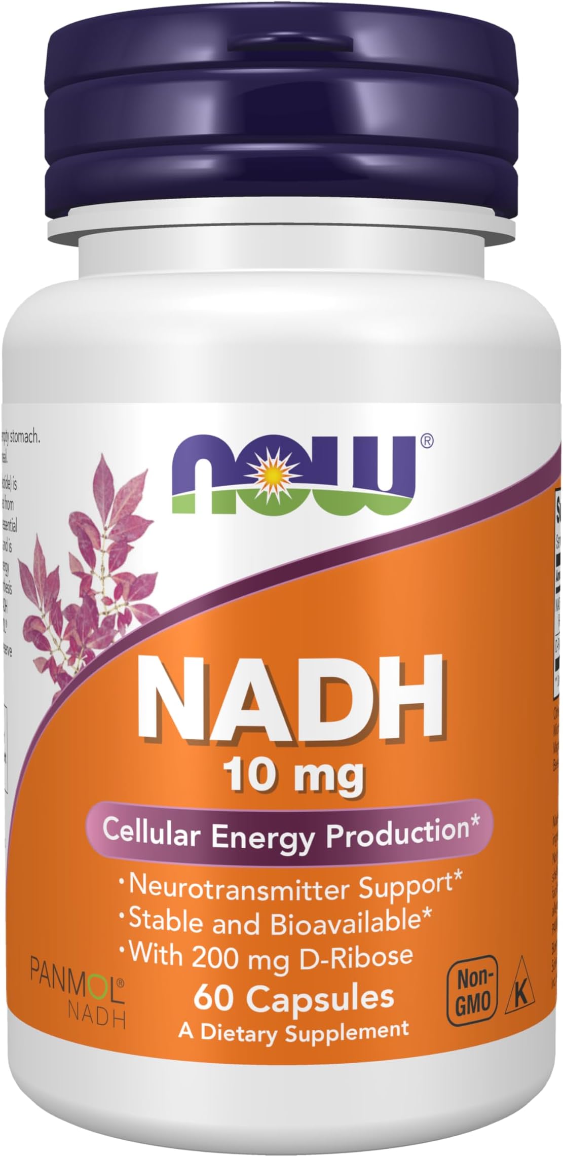 Amazon.com: NOW Supplements, NADH (Reduced Nicotinamide Adenine ...