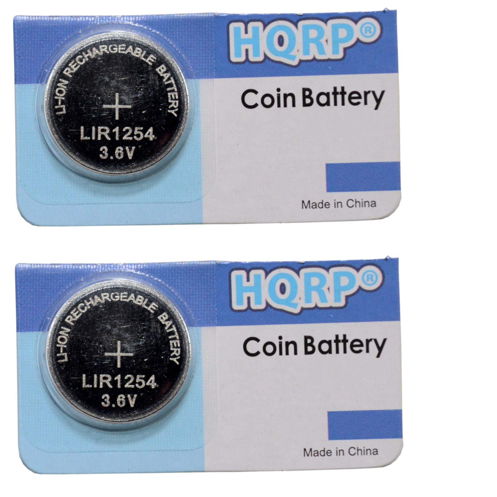 Buy HQRP 2 Pack Battery Compatible With Varta CP1254 LIR1254 1254 Buy HQRP 2 Pack Battery Compatible With Varta CP1254 LIR1254 1254