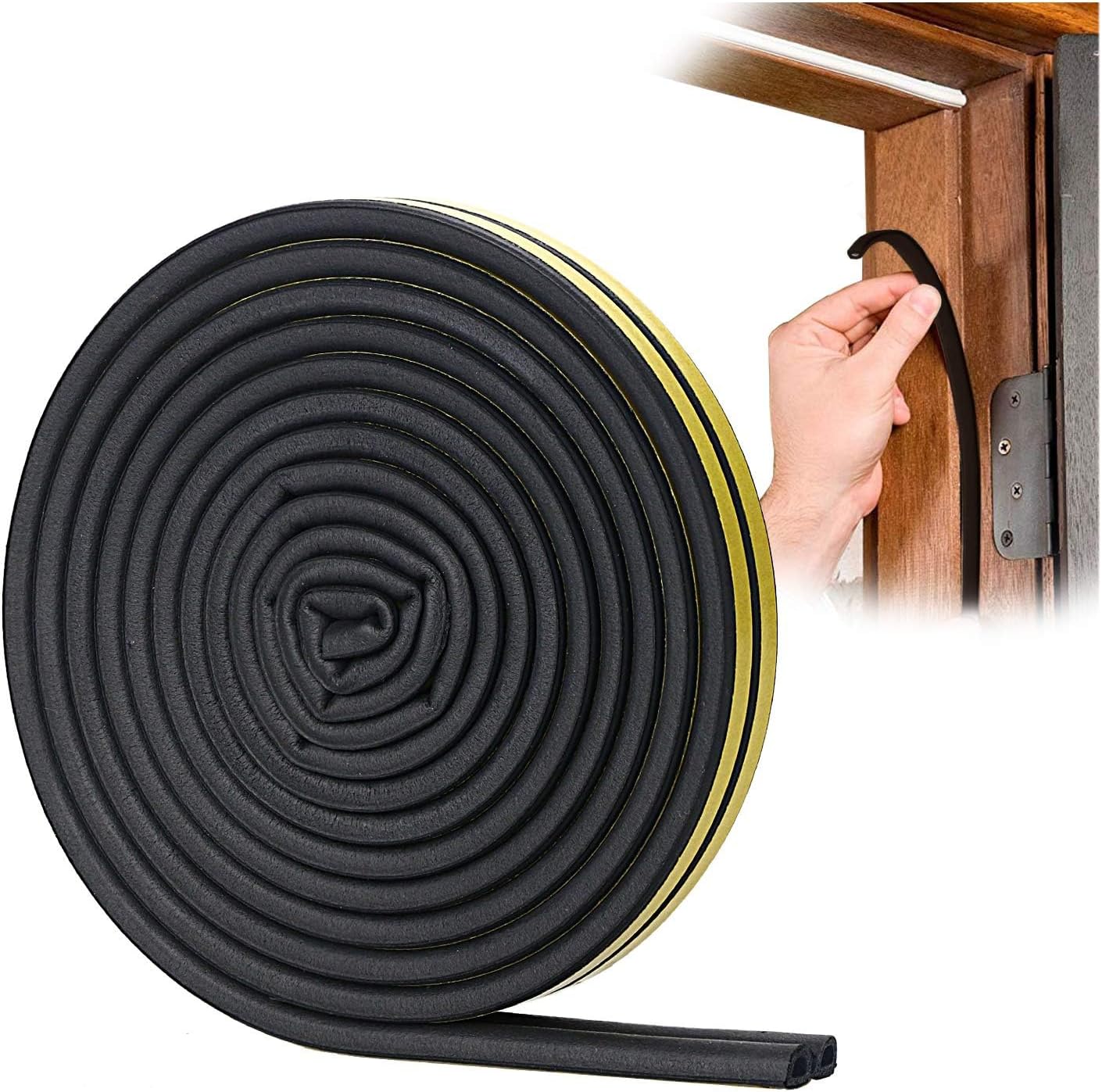 Audimute Soundproofing Acoustic Door Seal Kit - Door Sweep and Door ...