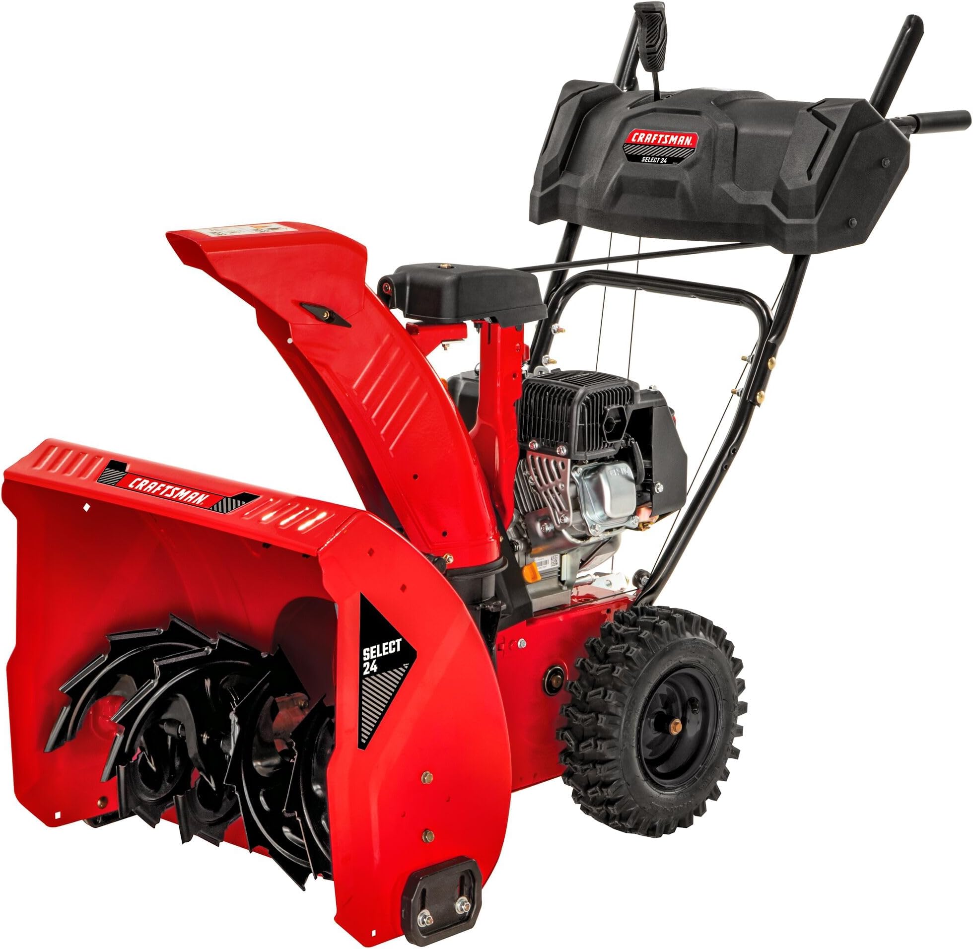 Amazon.com : CRAFTSMAN Select 24" Two-Stage Snow Blower (31AS6K1EB93 ...