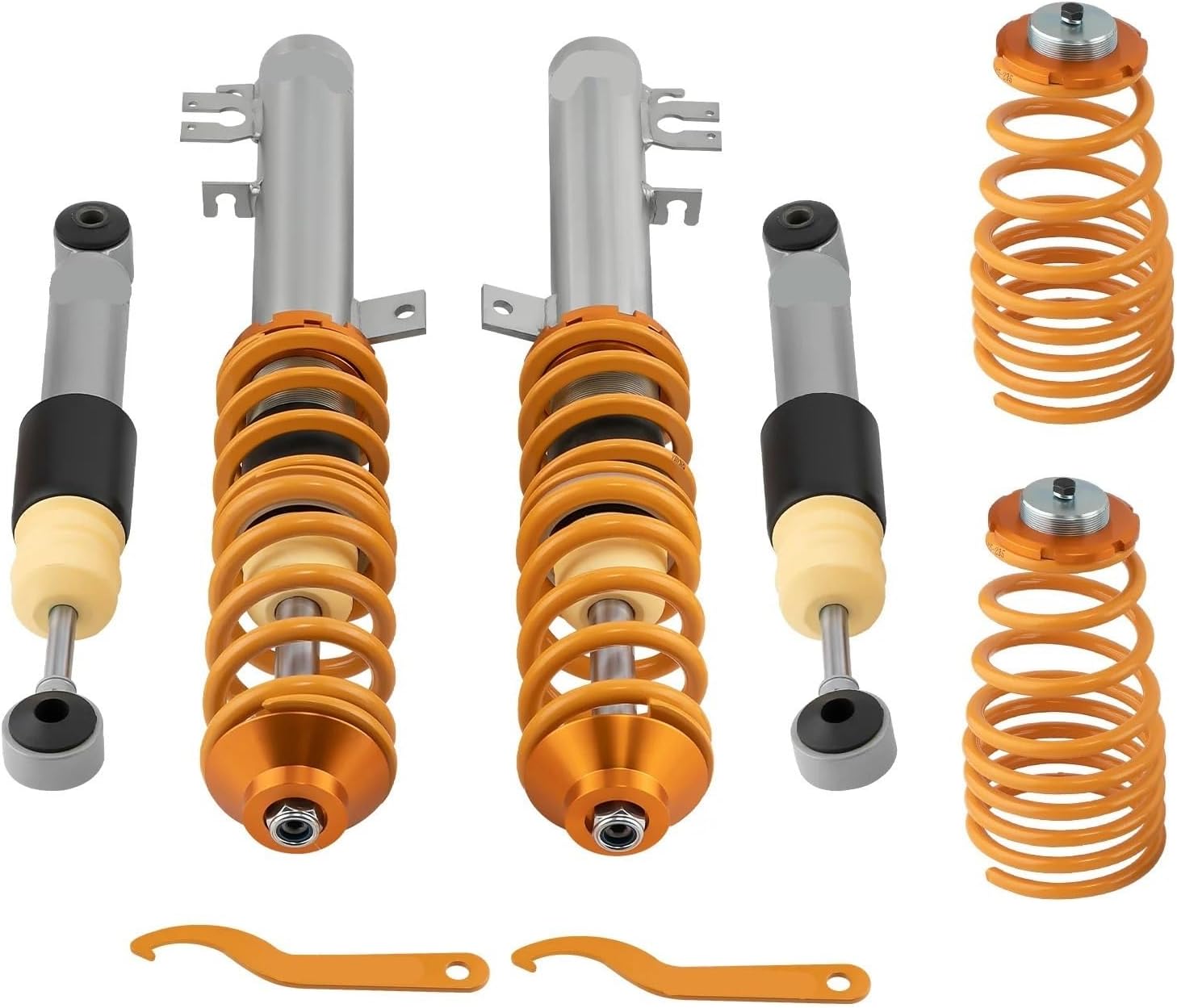 Amazon.com: Adjustable Coilovers Adjustable Lowering Coils Compatible ...