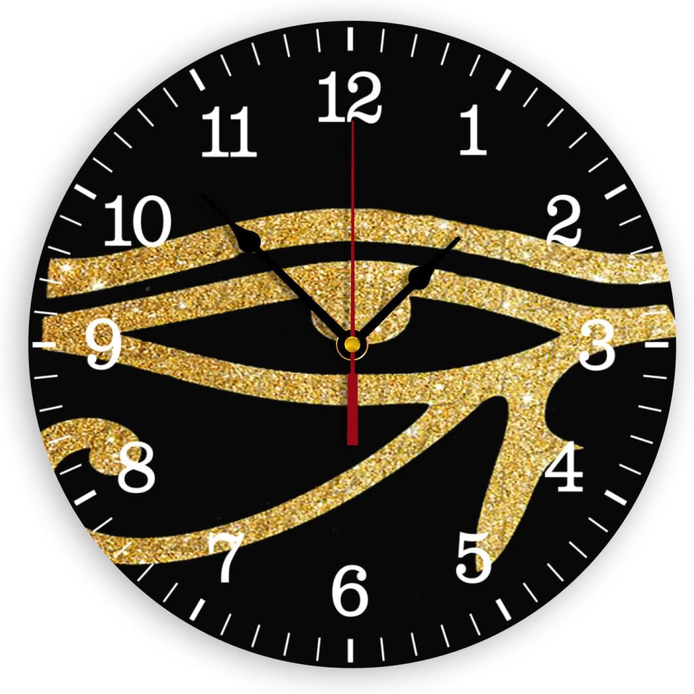 Amazon.com: Vcjta Wall Clocks Egyptian Egyptian Art Eye of Horus ...